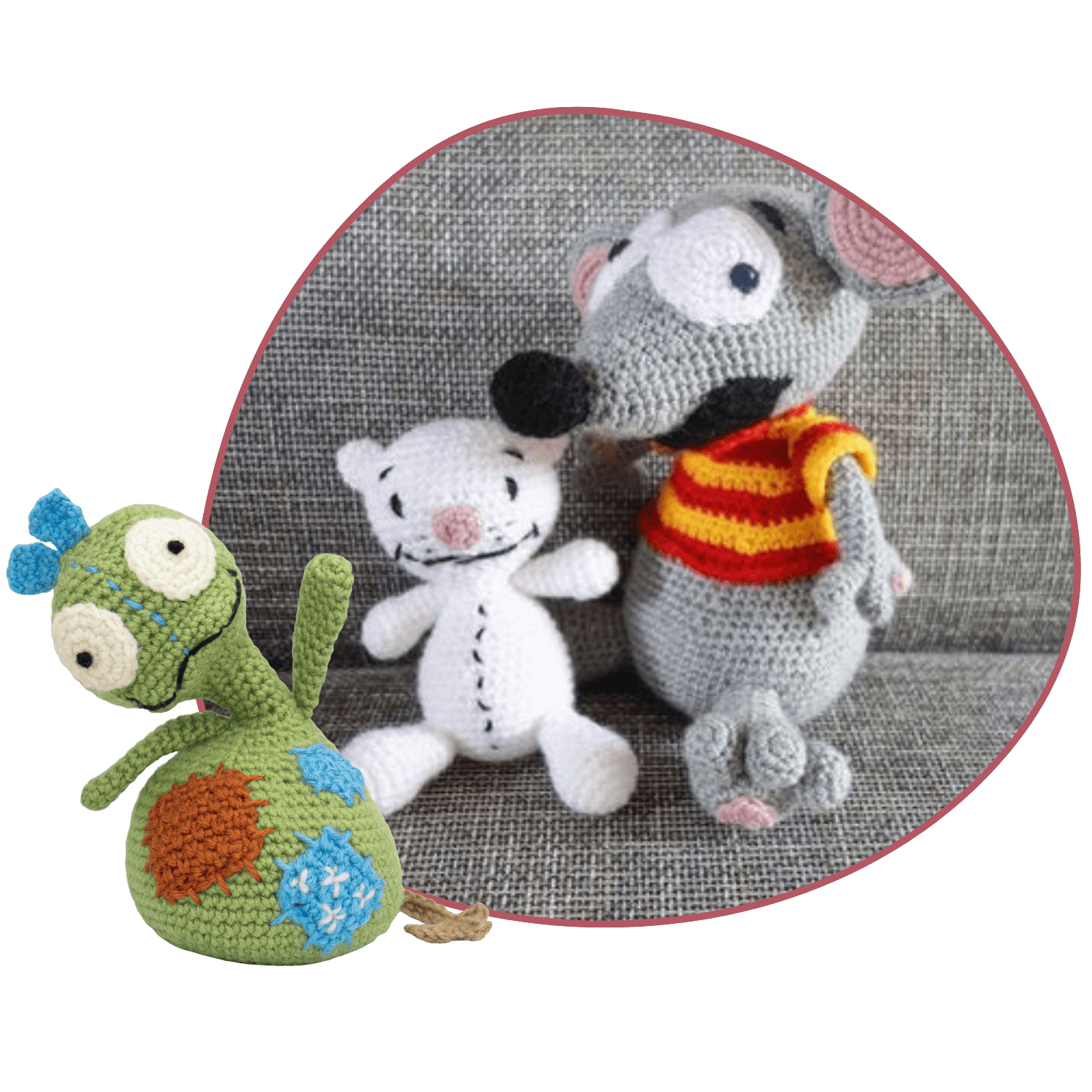 Crochet Pattern for Toopy and Binoo – Crochetmilie