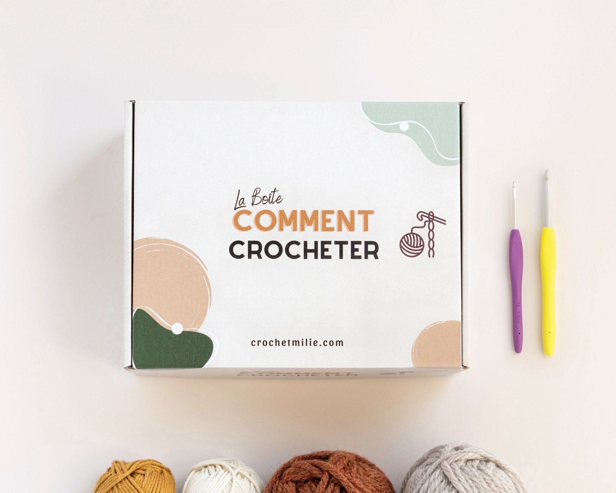 The “HOW TO CROCHET” kit - Crochetmilie
